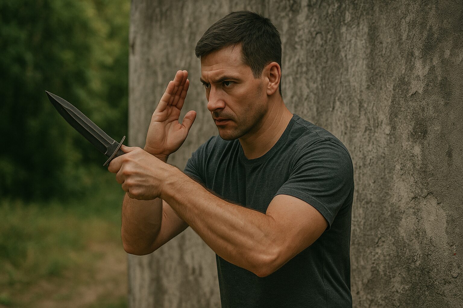 Como Treinar Sozinho para Combate com Facas de Forma Eficaz - Instituto DEFESA
